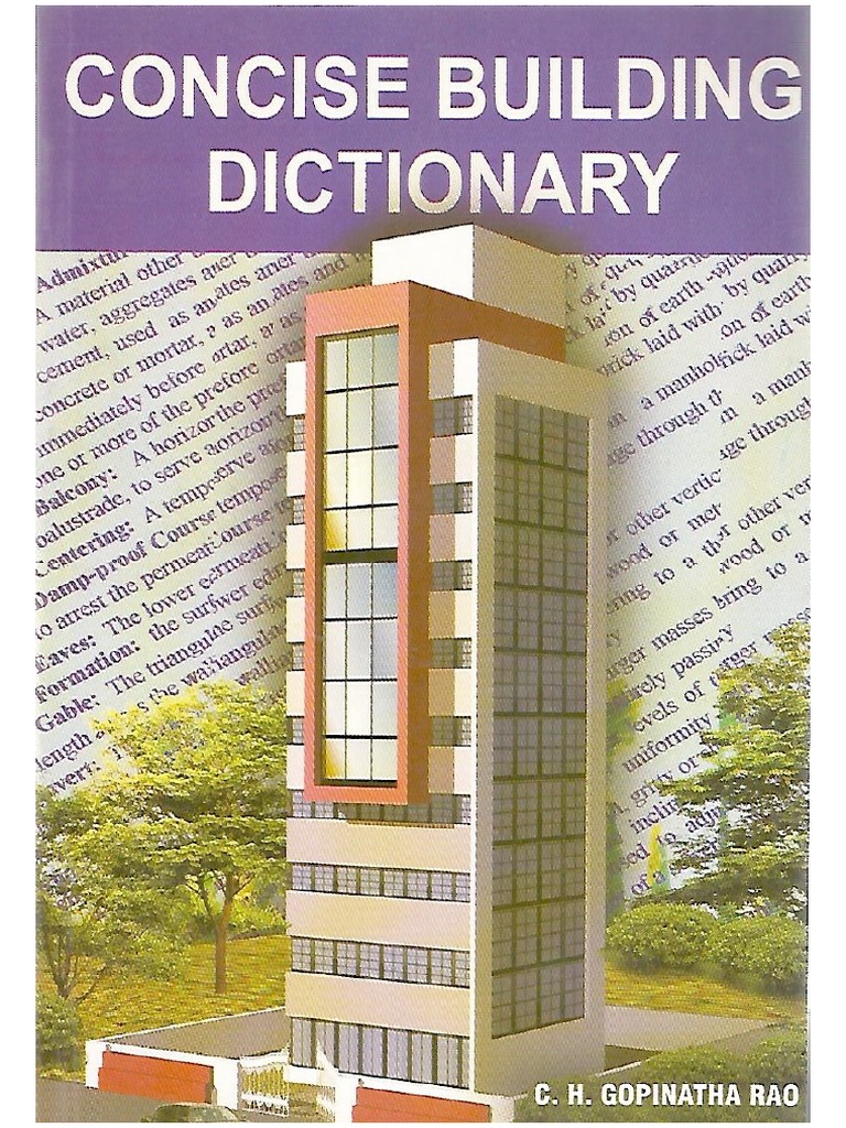 2) - Concise Building Dictionary | PDF