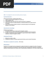 Eudiometry: Gas Volume Calculations | PDF | Gases | Combustion
