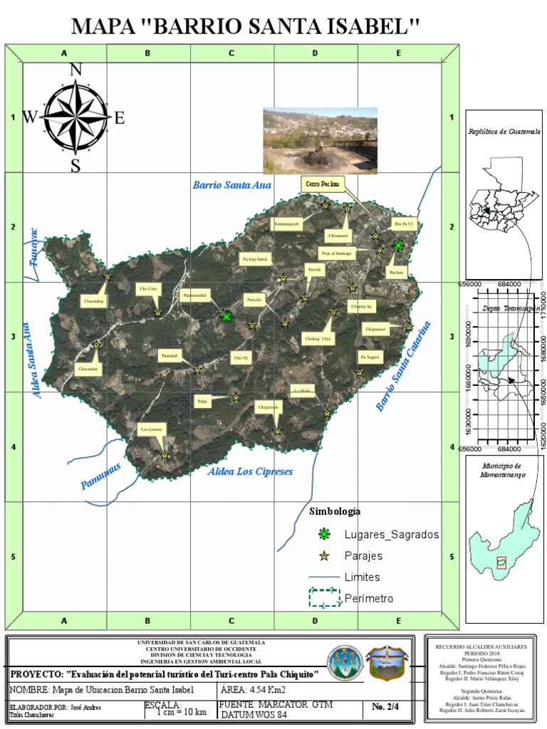 Mapa del Barrio Santa Isabel | PDF