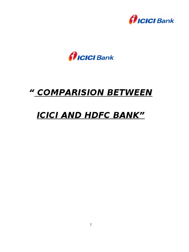 ICICI vs HDFC Bank: A Comparative Analysis | PDF | Banks | Risk