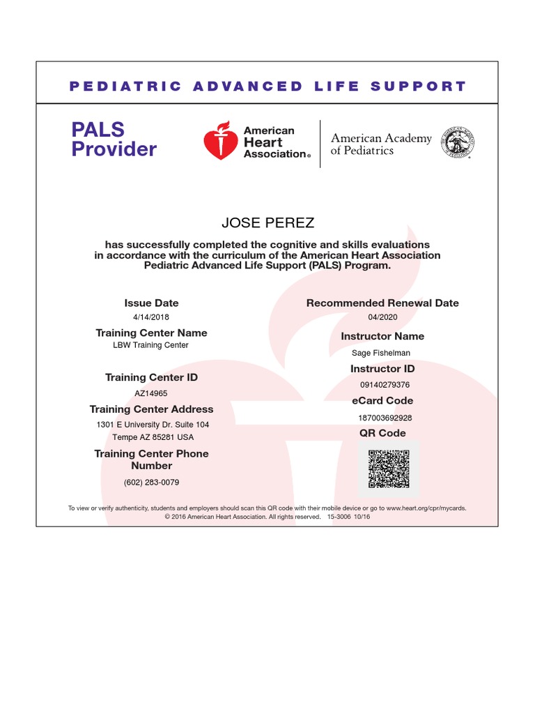 Pals Student Ecard | PDF