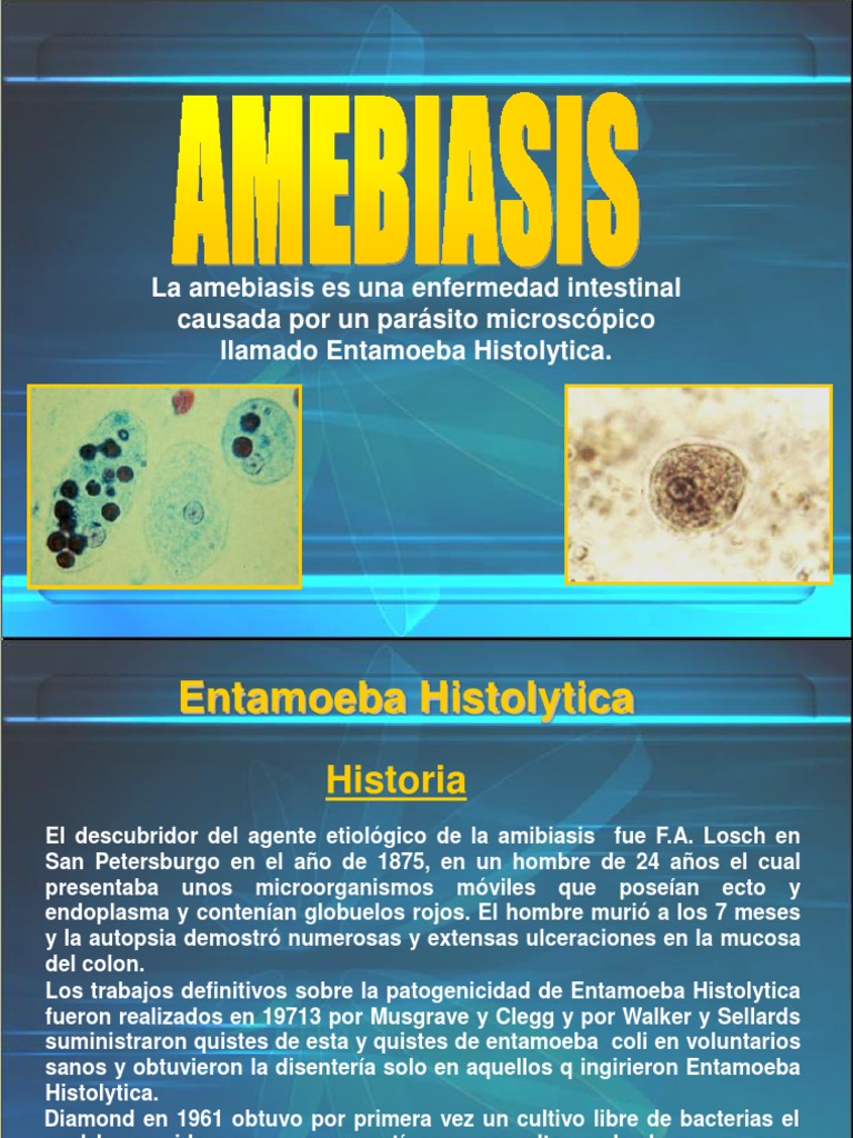 Amebiasis 2 | PDF | Especialidades Medicas | Enfermedades y trastornos