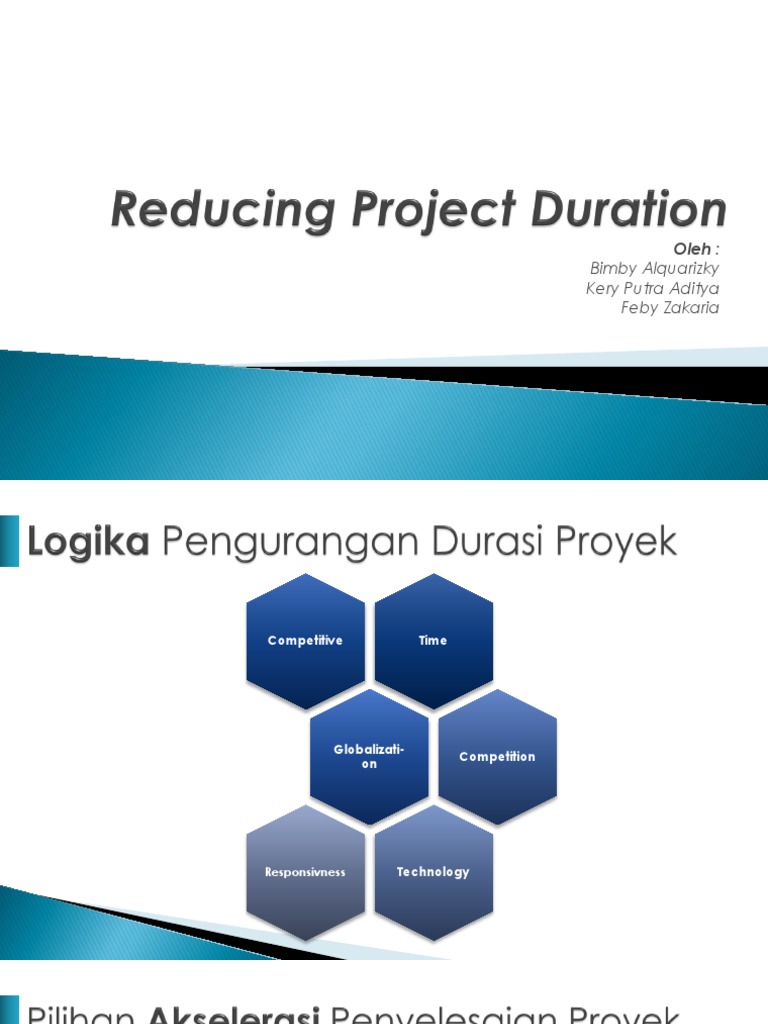 Reducing Project Duration | PDF