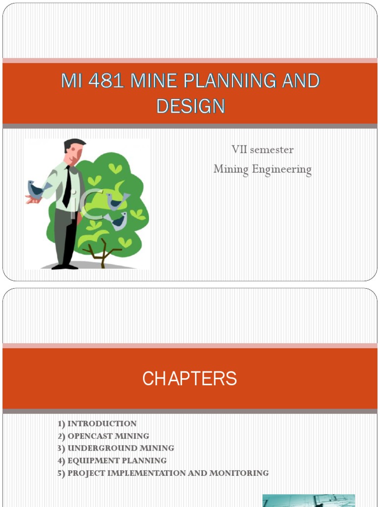 Mine Planning and Design | PDF | Mathematical Model | Mining