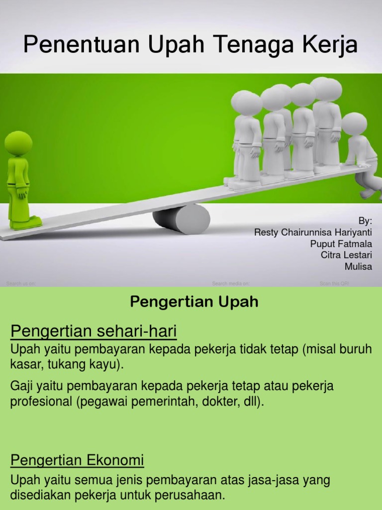 Upah PPT Mikro Final | PDF