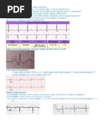 EKG Flash Cards | PDF | Cardiac Arrhythmia | Cardiovascular System