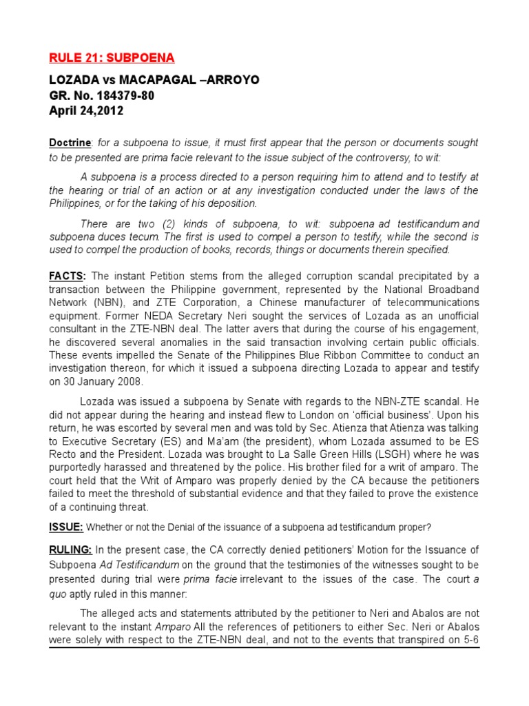 Rule 21 Rule 24 | PDF | Deposition (Law) | Separation Of Powers