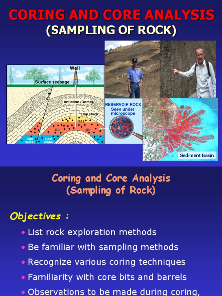 5 - PENILAIAN FORMASI (Coring and Core Analysis) | PDF | Drilling Rig ...