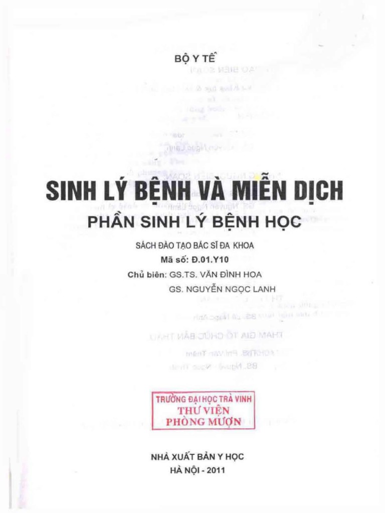 Sinh Lý Bệnh Và Miễn Dịch Bộ Y Tế - - Trường ĐH Y Khoa Vinh VMU | PDF