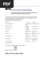 How To Write An Hpi | PDF | Pain | Thorax