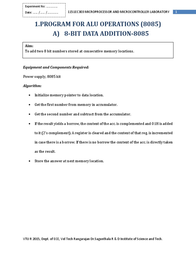 MPMC New Manual Version 1 | PDF | Central Processing Unit | Division ...