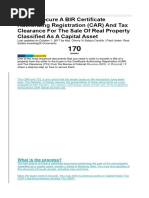 TCT Title Transfer and Annotation Steps | PDF | Receipt | Taxes