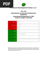 PDO Engineering Standards Overview | PDF | Electric Power System | Gas ...