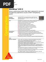 Sikawrap®-300 C: Product Data Sheet | PDF | Fibers | Fibre Reinforced ...