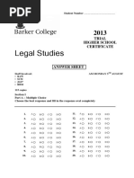 Legal Studies Past Paper HSC | PDF