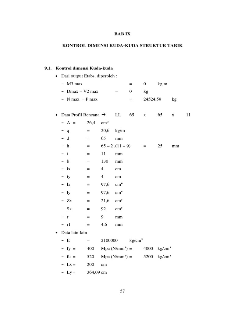 BAB IX Kuda-Kuda Tarik | PDF