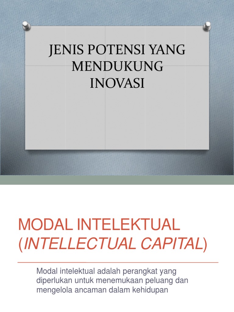 Modal Intelektual (Intellectual Capital) | PDF