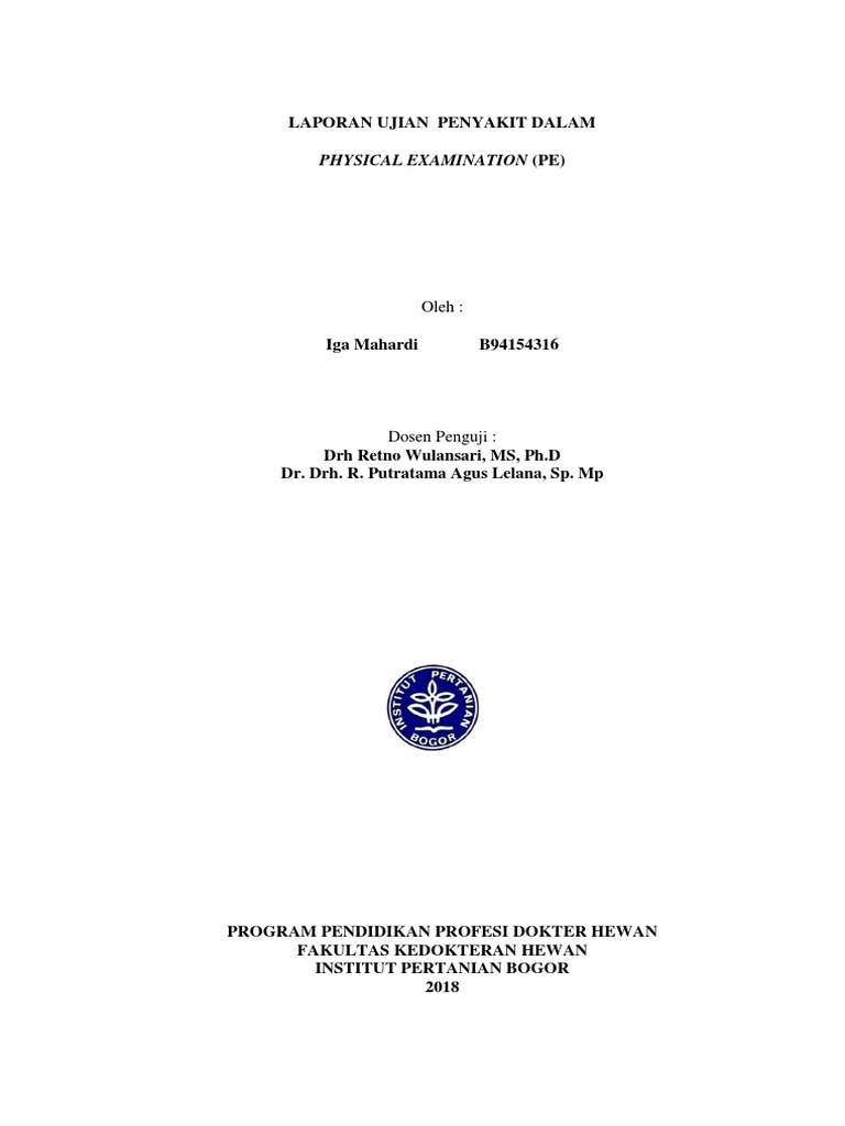 Uji Gumba dan Alu pada Sapi Betina | PDF