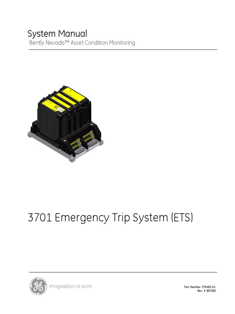 3701 Emergency Trip System (ETS) | PDF | Relay | Electrical Connector