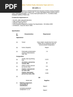 MS-BS-VI Diesel Specifications Overview | PDF | Viscosity | Physical ...