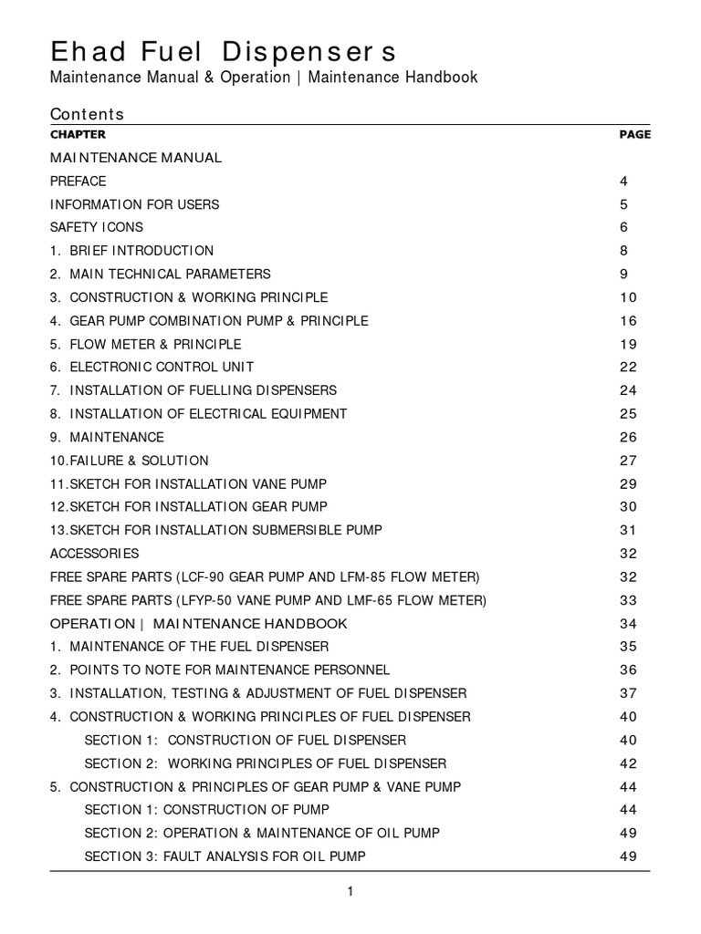 2013.03.23 Ehad-Manual | PDF | Valve | Pump