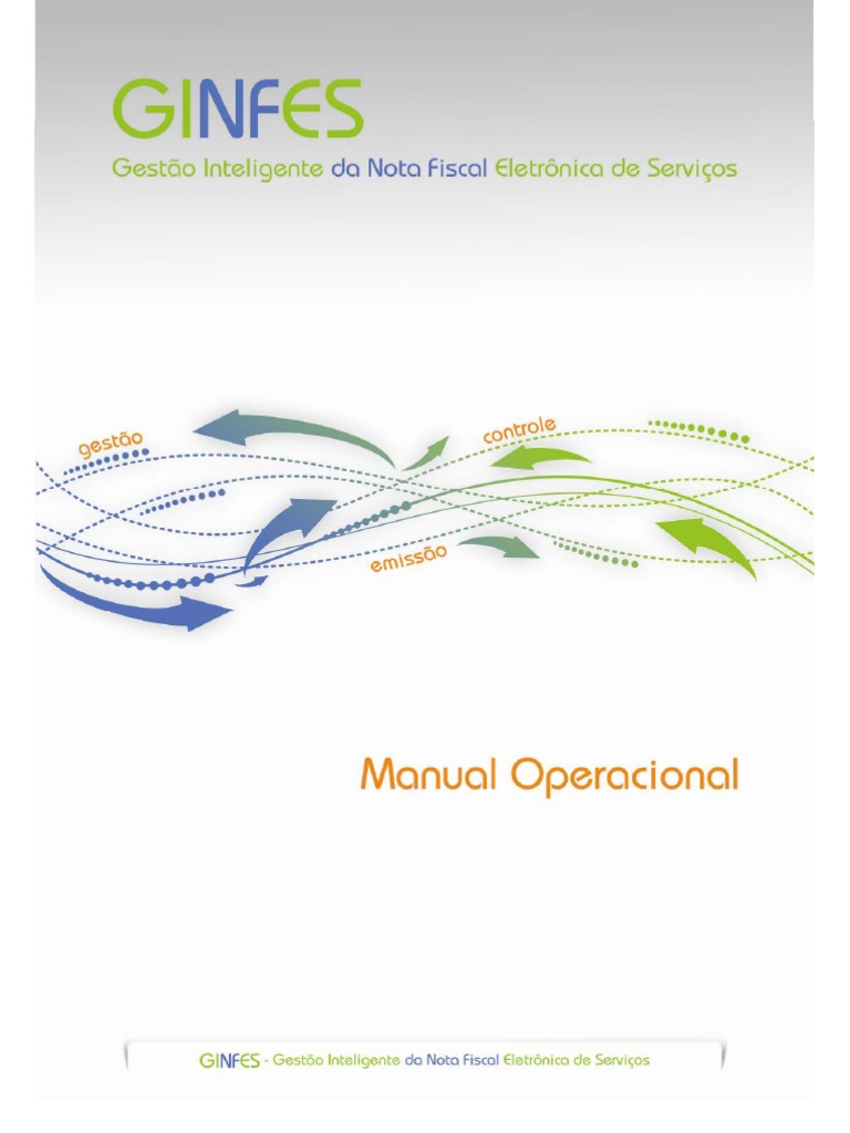 Manual Operacional GINFES | PDF | Recibo | Impostos