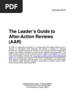 After Action Review Templates Guide | PDF
