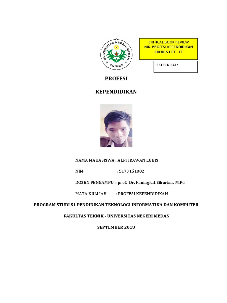 CBR Profesi Pendidikan | PDF