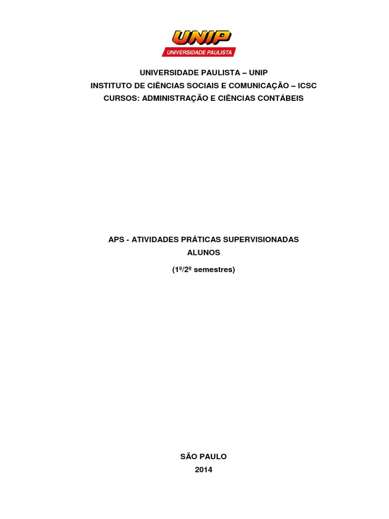 Aps Unip Teorias Administrativas Evoluao Do Pensamento Administrativo Contabeis 2 Semestre PDF ...