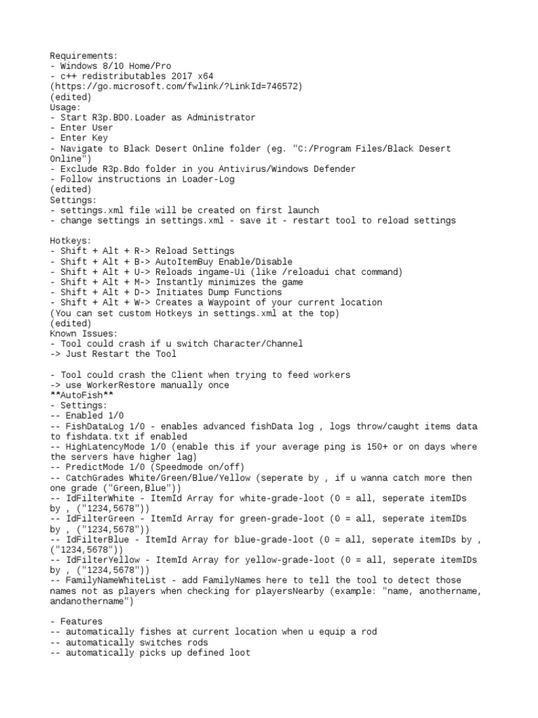 BDO Hack | PDF | Keyboard Shortcut | Lag