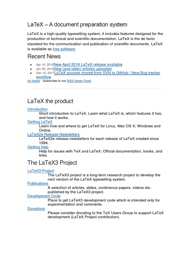 Latex | PDF