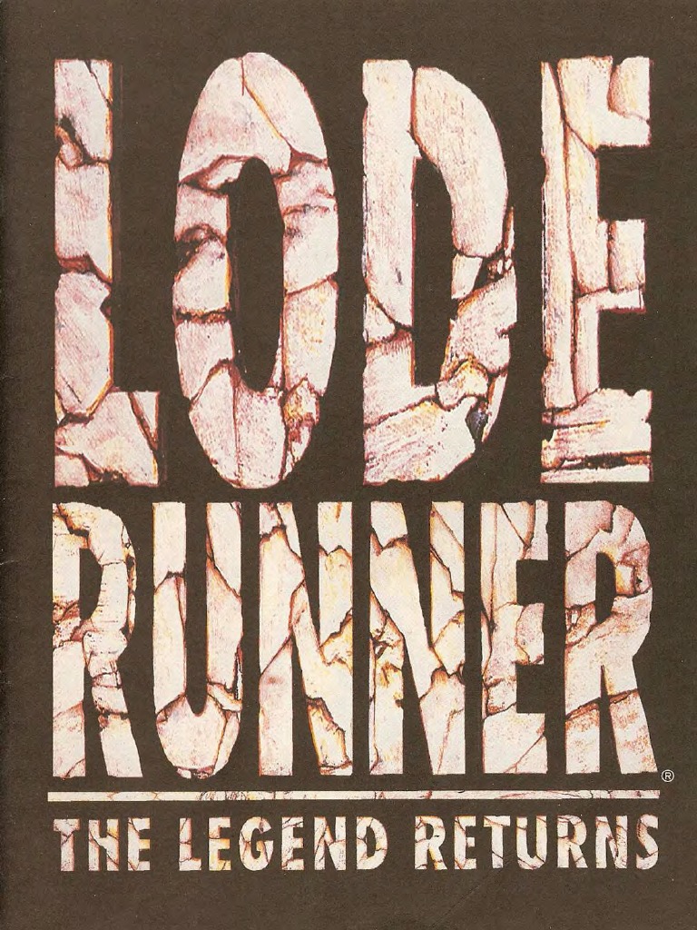 Lode Runner The Legend Returns Manual DOS en | PDF