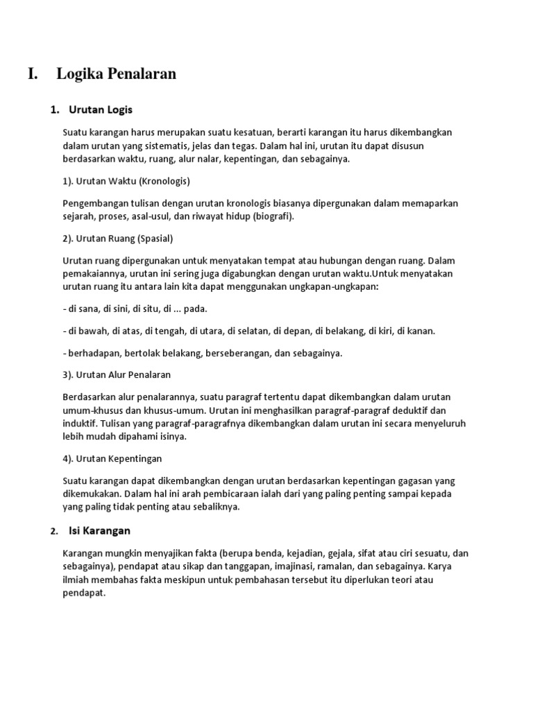 Contoh Karangan Dalam Bentuk Artikel | PDF