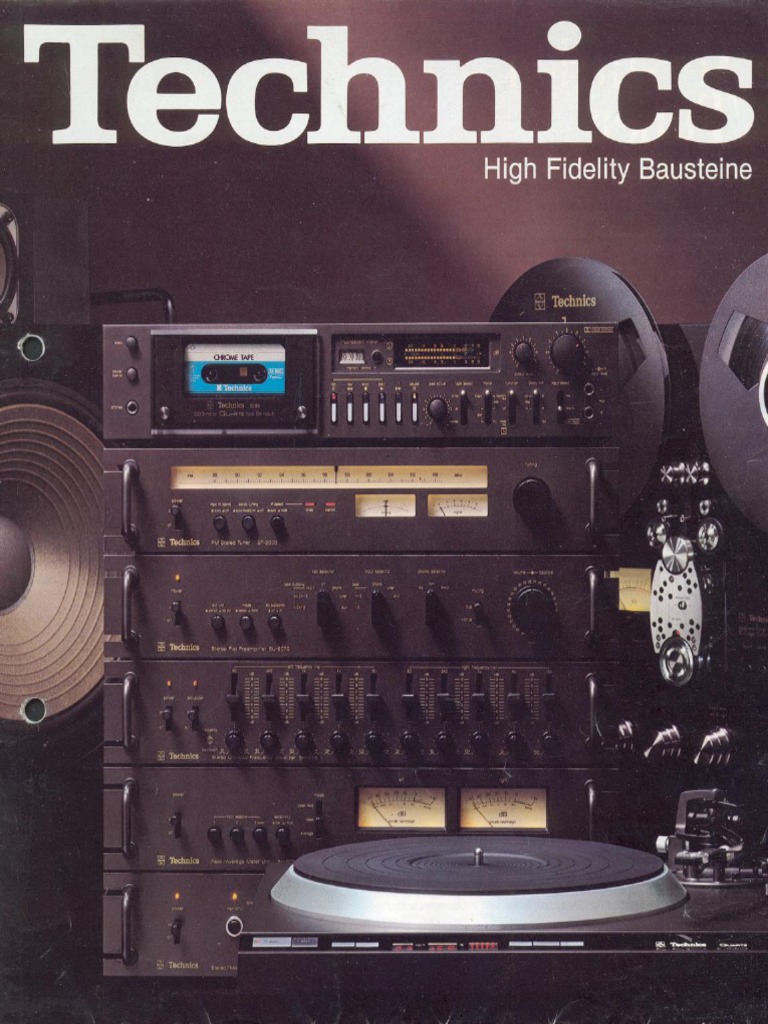 Technics Catalog Hifi 1978 de | PDF