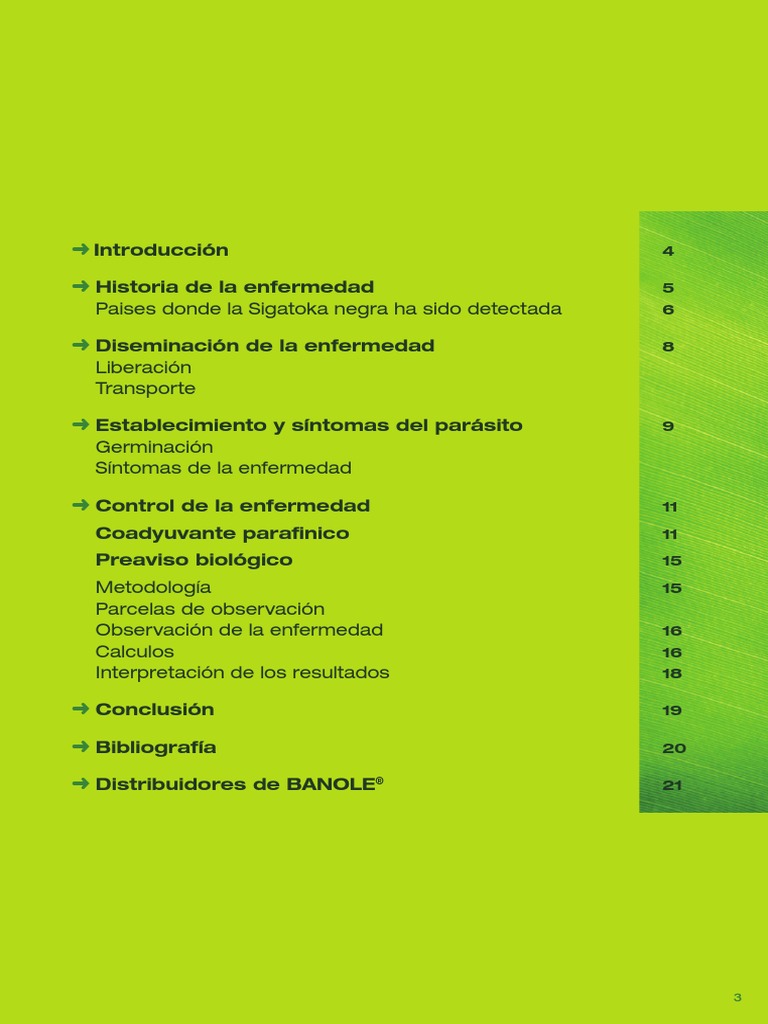 BANOLE | PDF | Hoja | Fungicida