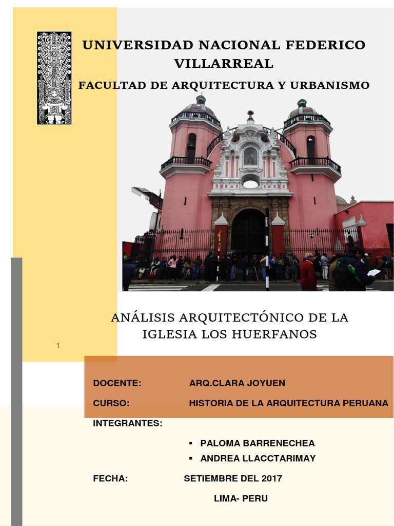 Iglesia Los Huerfanos | PDF | Iglesia (edificio) | Perú