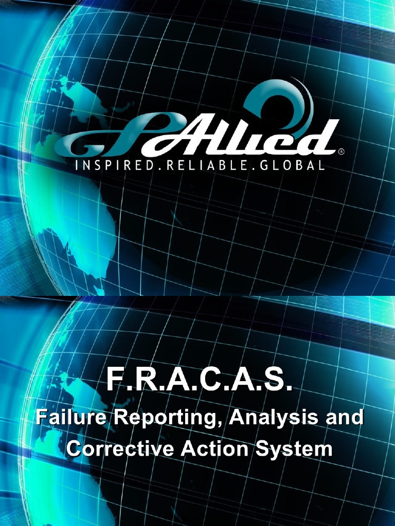 Fracas, Failure Reporting Analysis, Corrective Action System | PDF | Business