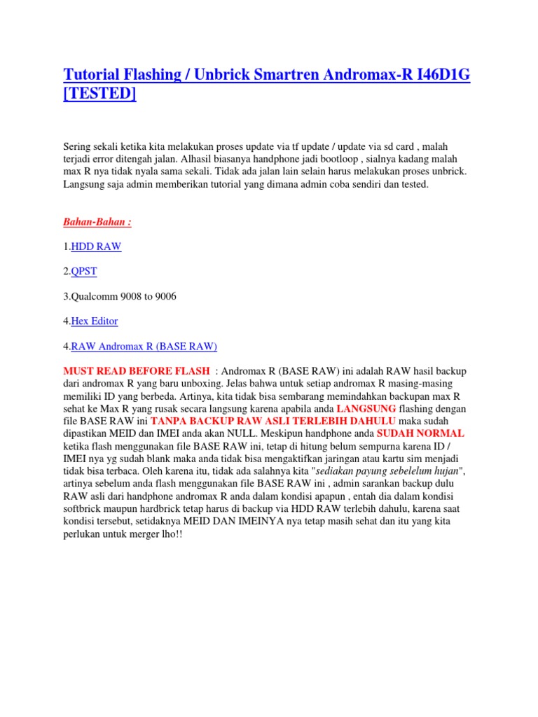 Tutorial Flashing | PDF