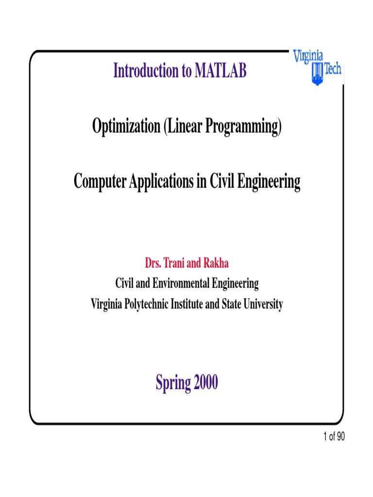 Optimization Lp Pdf Mathematical Optimization Linear Programming 8868
