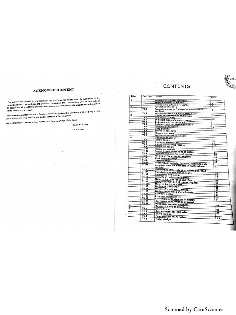 Data Book IC Engine | PDF