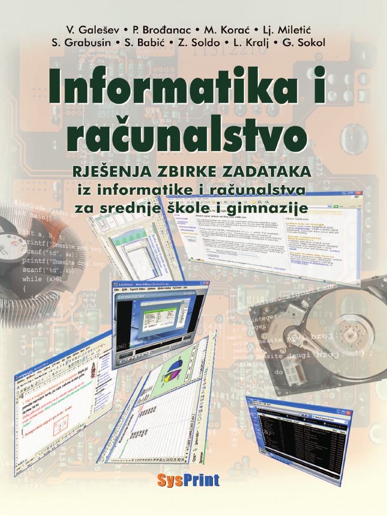 Documents - MX - Rjesenja1zbirka Iz Informatike PDF | PDF