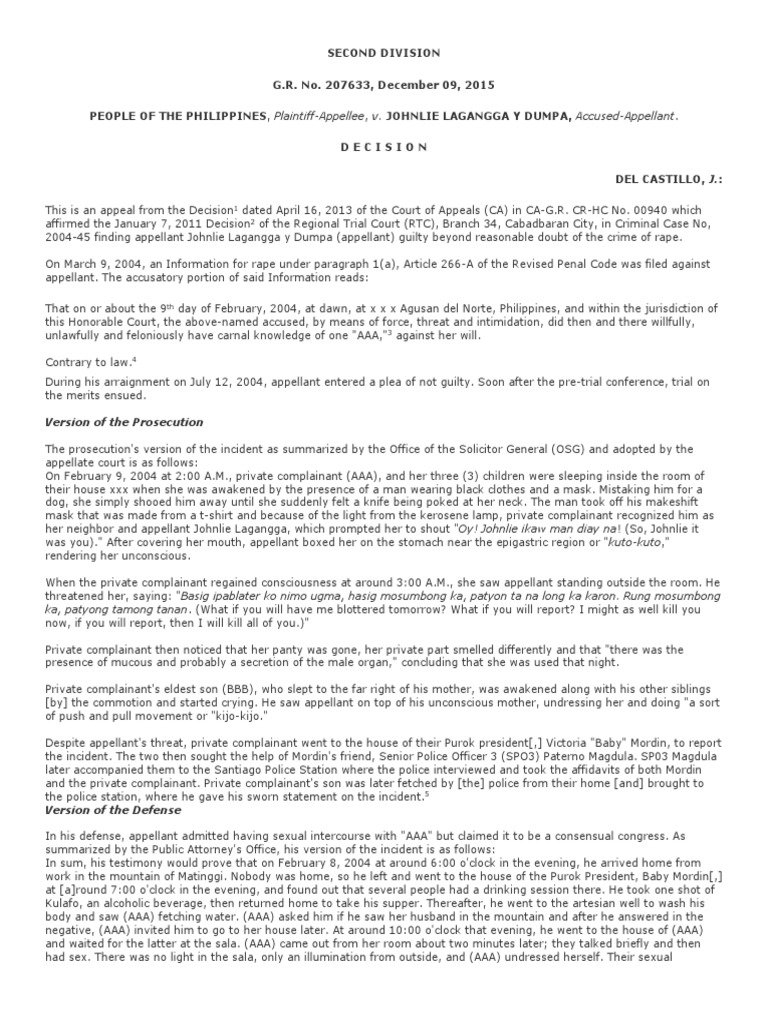 Del Castillo Cases | PDF | Knee | Title (Property)