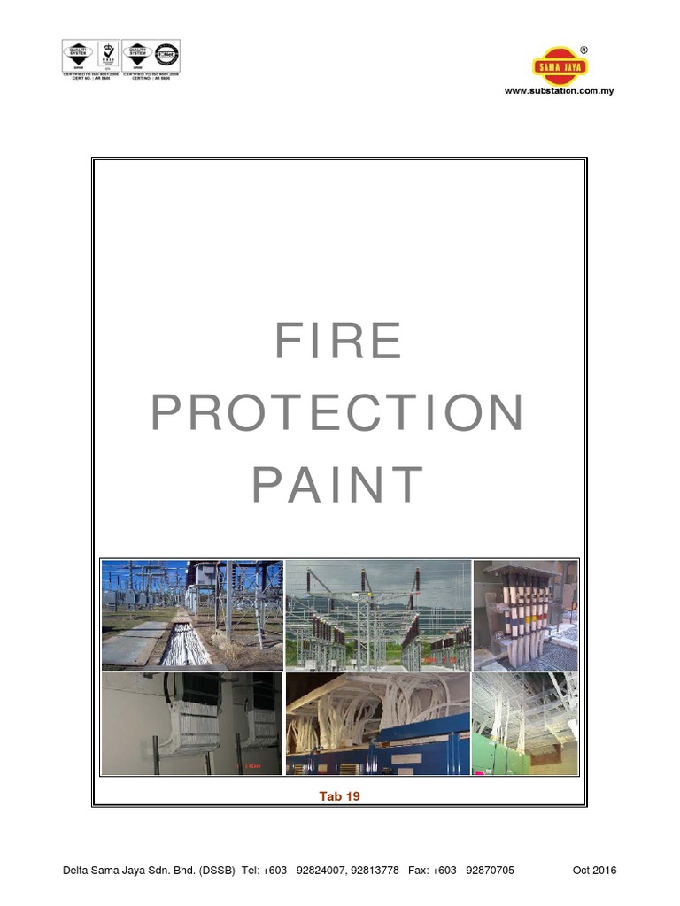 Fire Protection Paint | PDF | Building | Materials