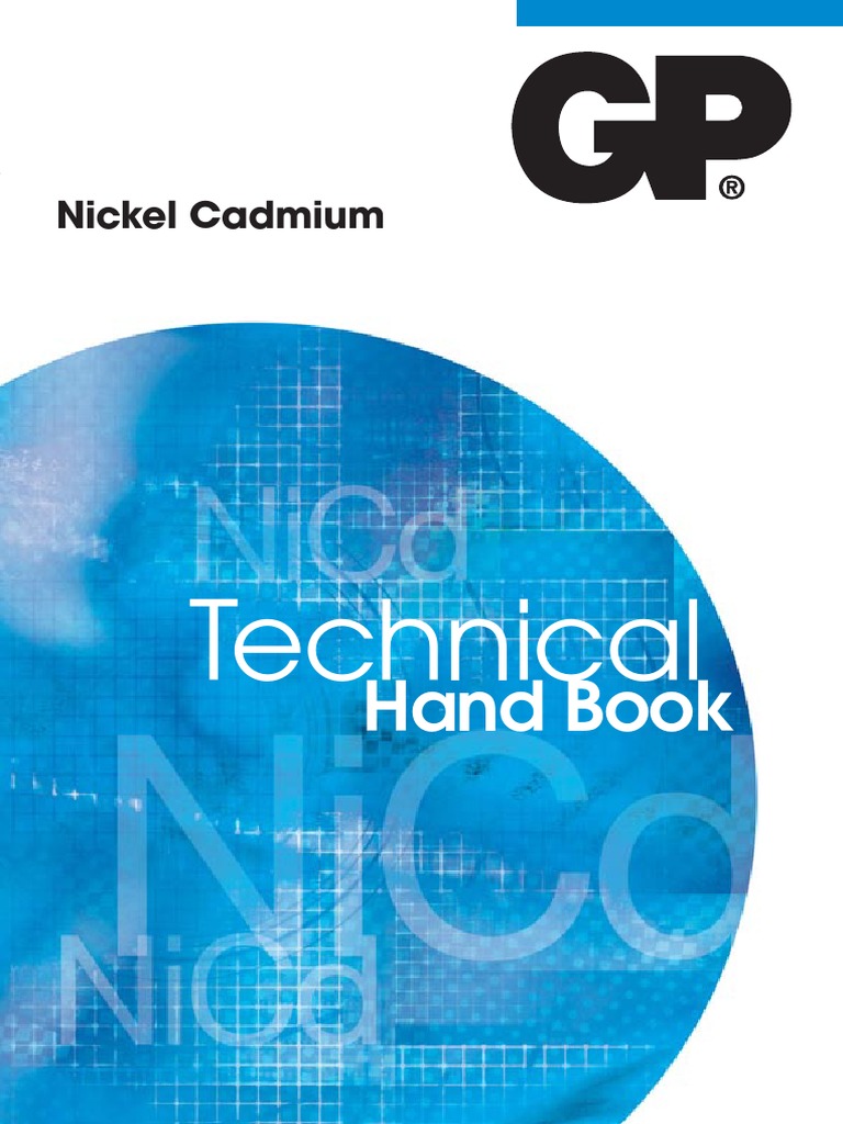 Nickel Cadmium Battery Handbook | PDF | Battery (Electricity ...