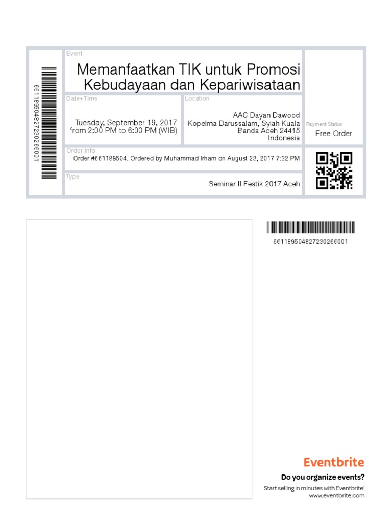 Eventbrite - PDF Ticket | PDF