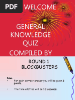 50 General Knowledge Quiz Questions and Answers - Kwizzbit PDF | PDF