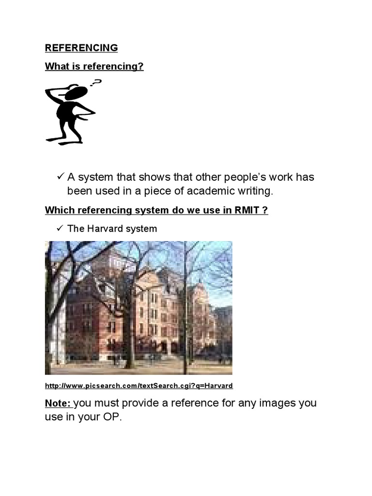 Harvard Referencing Guide for RMIT | PDF