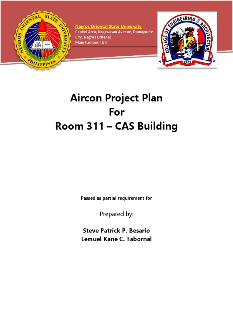 Air Conditioning Design for Room 311 | PDF | Air Conditioning | Heat ...