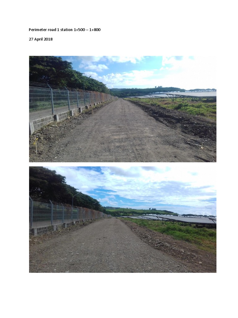 Perimeter Road 1 Station 1+500 - 1+800 | PDF