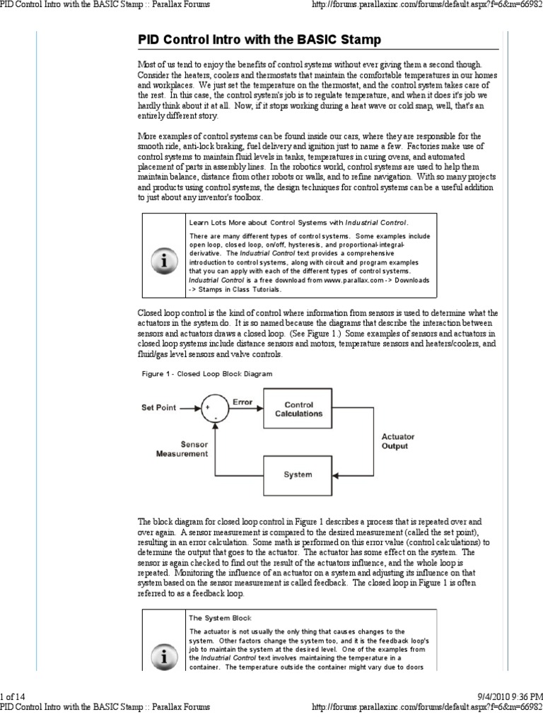 Pid Basic Code | PDF | Control Theory | Control System